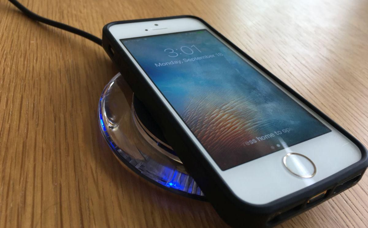 Enable wireless charging on any iPhone with lightning Connector