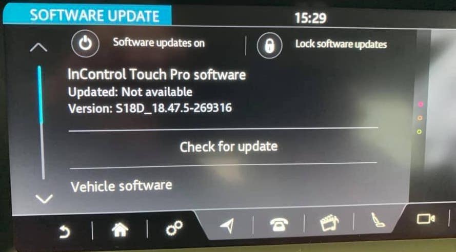 What is new in InControl Touch Pro 18D Version
